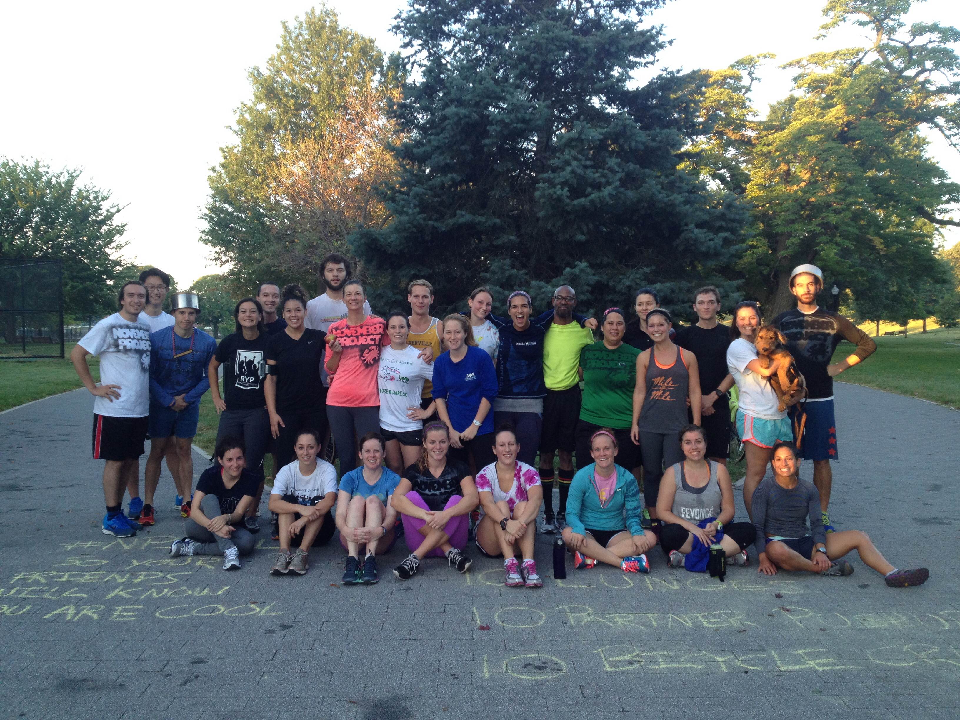 Something about Johnny Appleseed - November Project