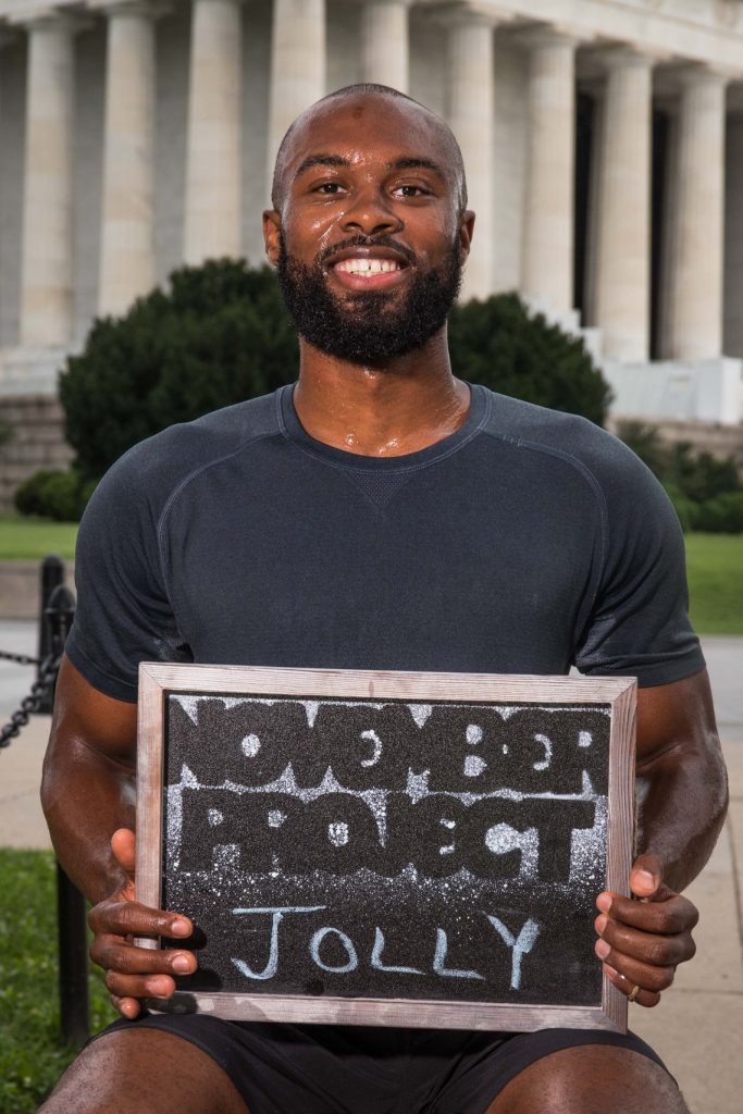 Chris Jolly embraces positivity and is pretty fashionable, too (DCA ...