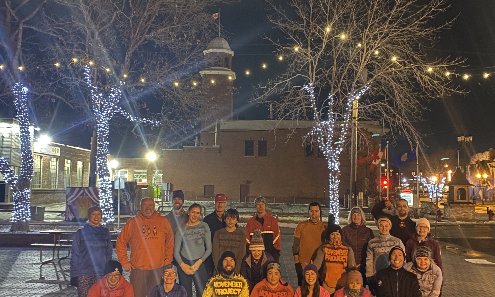 I sprung out of bed - November Project