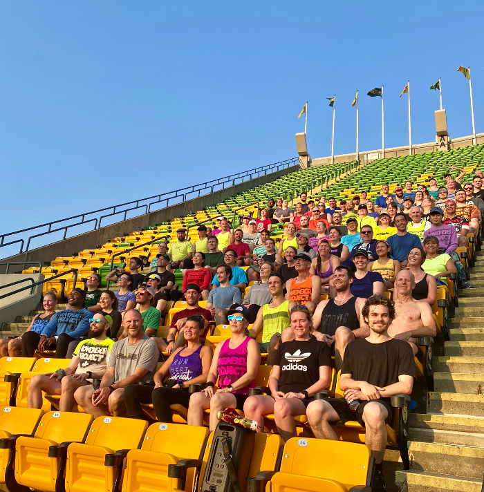 Putting in the work (YEG) - November Project