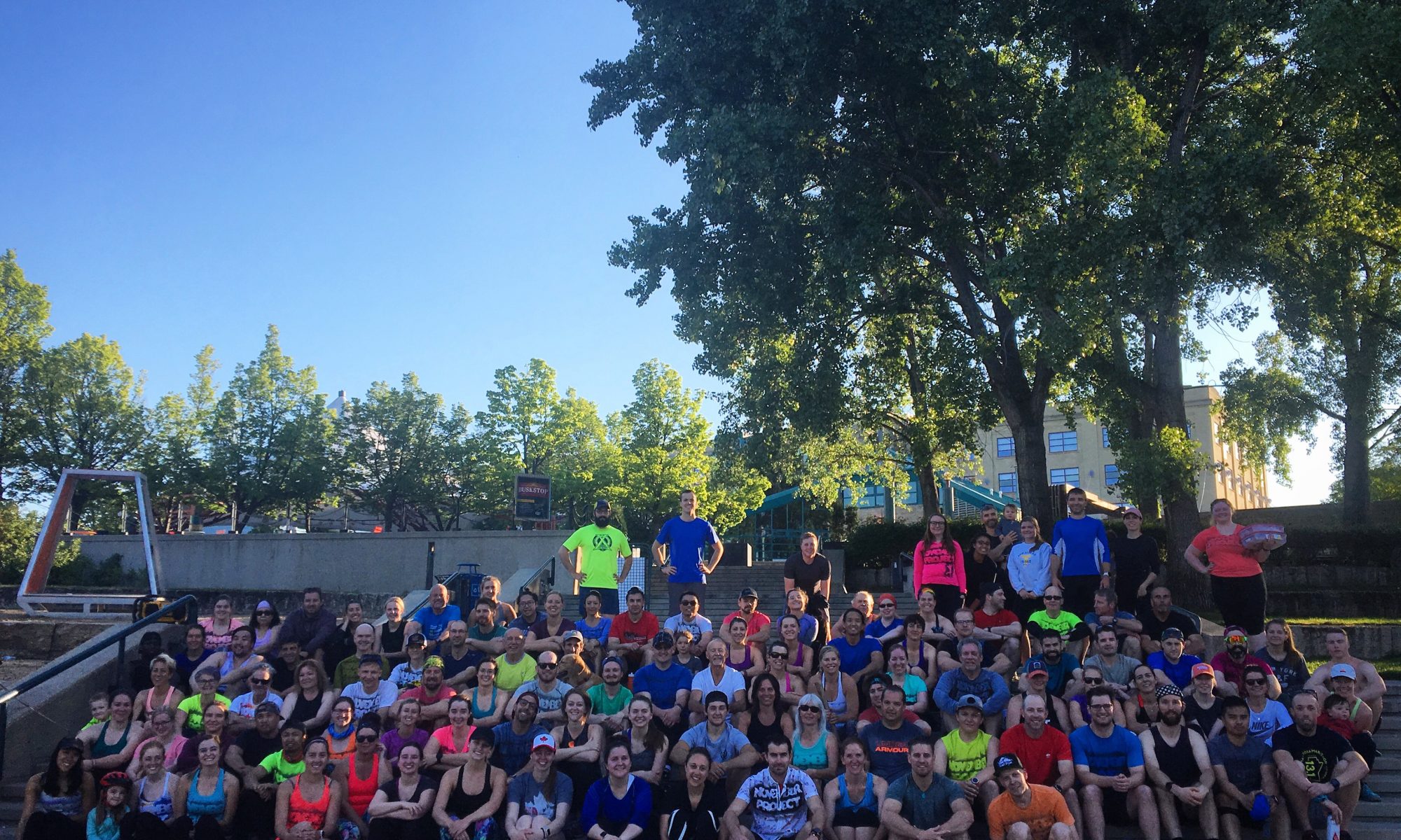 Thanks Derek (the over-achiever down the hall) - November Project