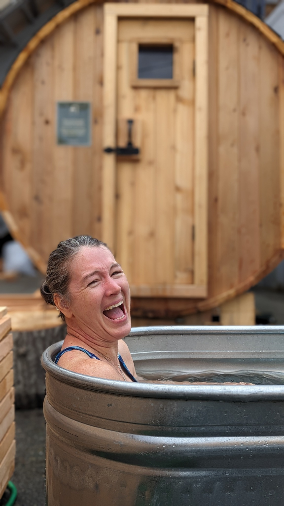 NP Cold Dip Field Trip at Gatherwell! - November Project